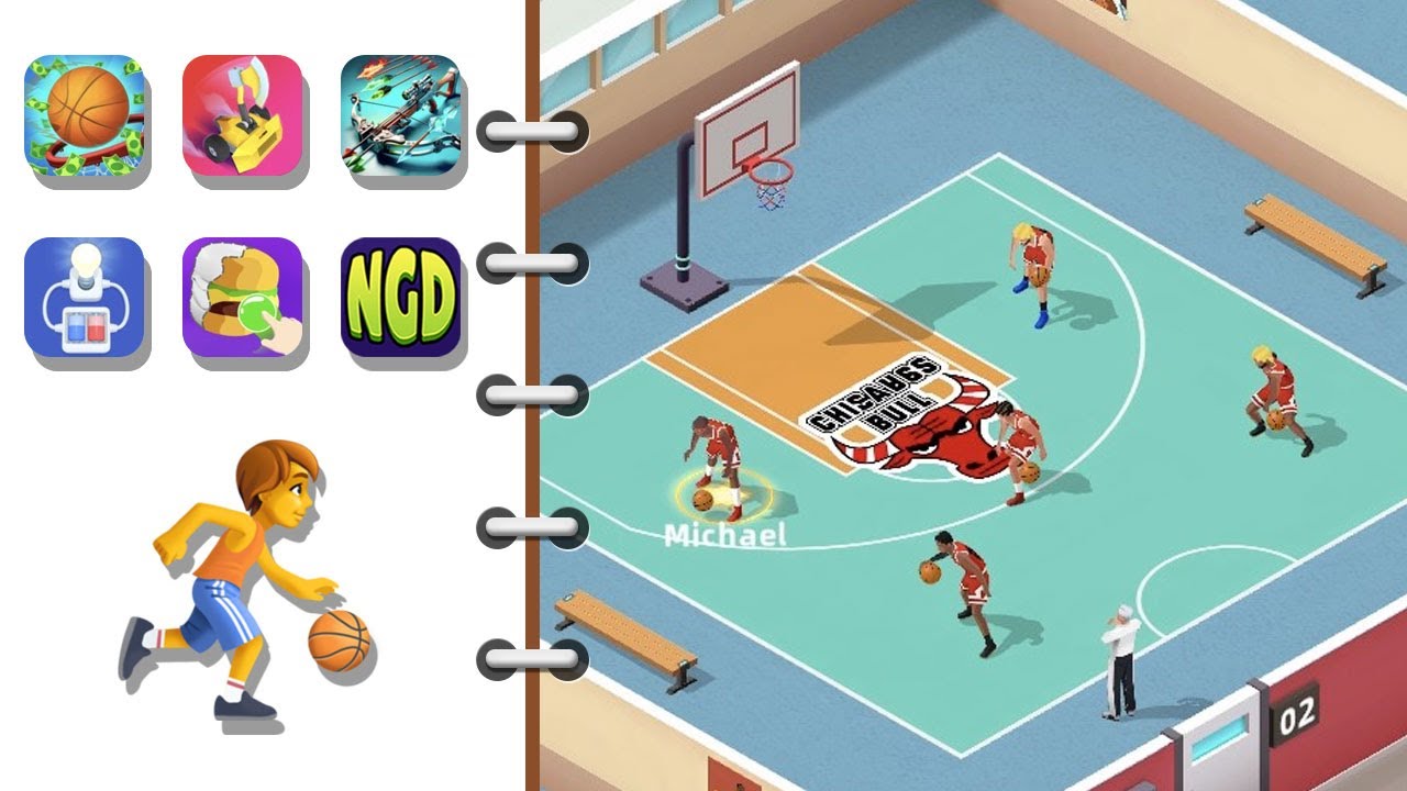 Idle Basketball Arena Tycoon, Pocket Bots, Legendary Bows, Battery Sort ...