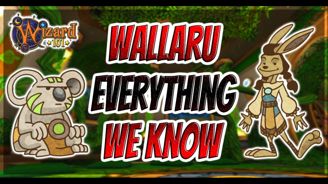 Wizard101: Everything We KNOW About Wallaru! (Wallaru Theories) - YouTube