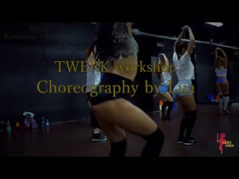 Twerk с Dhq Lua видеоотчет с новогоднего Интенсивна DhqSchool