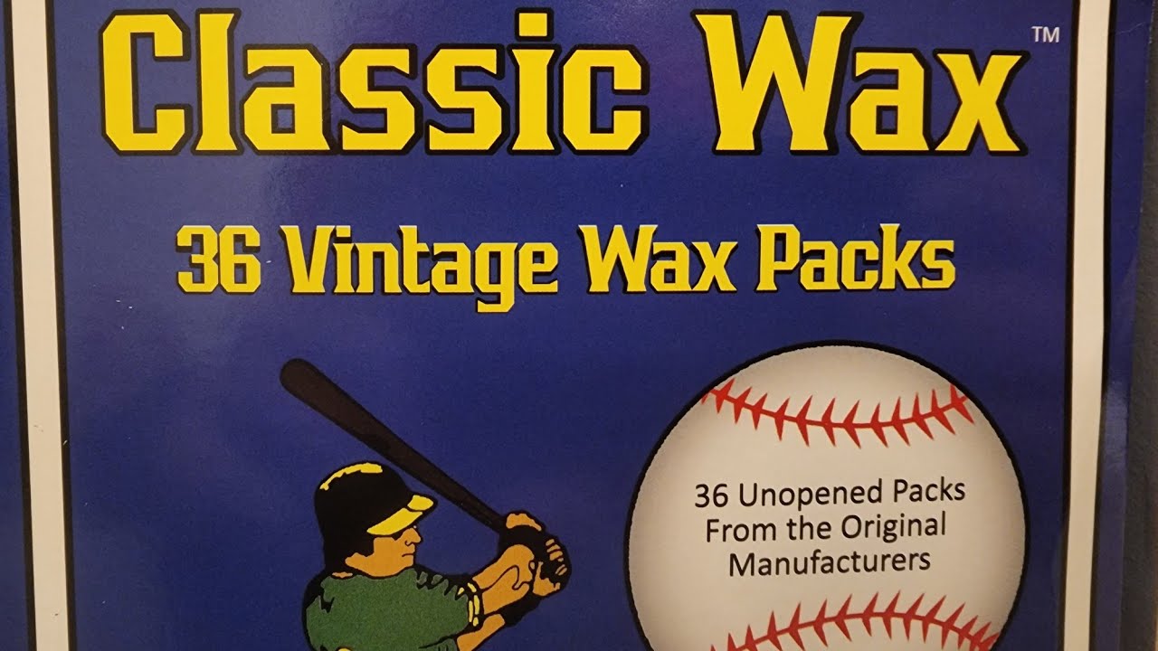 Repack Wax Classic Wax Pack Preview - Youtube