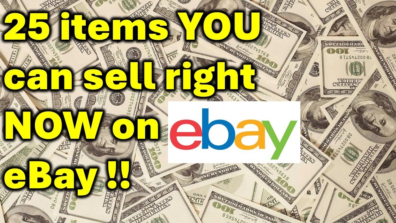 25 items YOU can sell right NOW on eBay May 20 edition - part 1 - YouTube