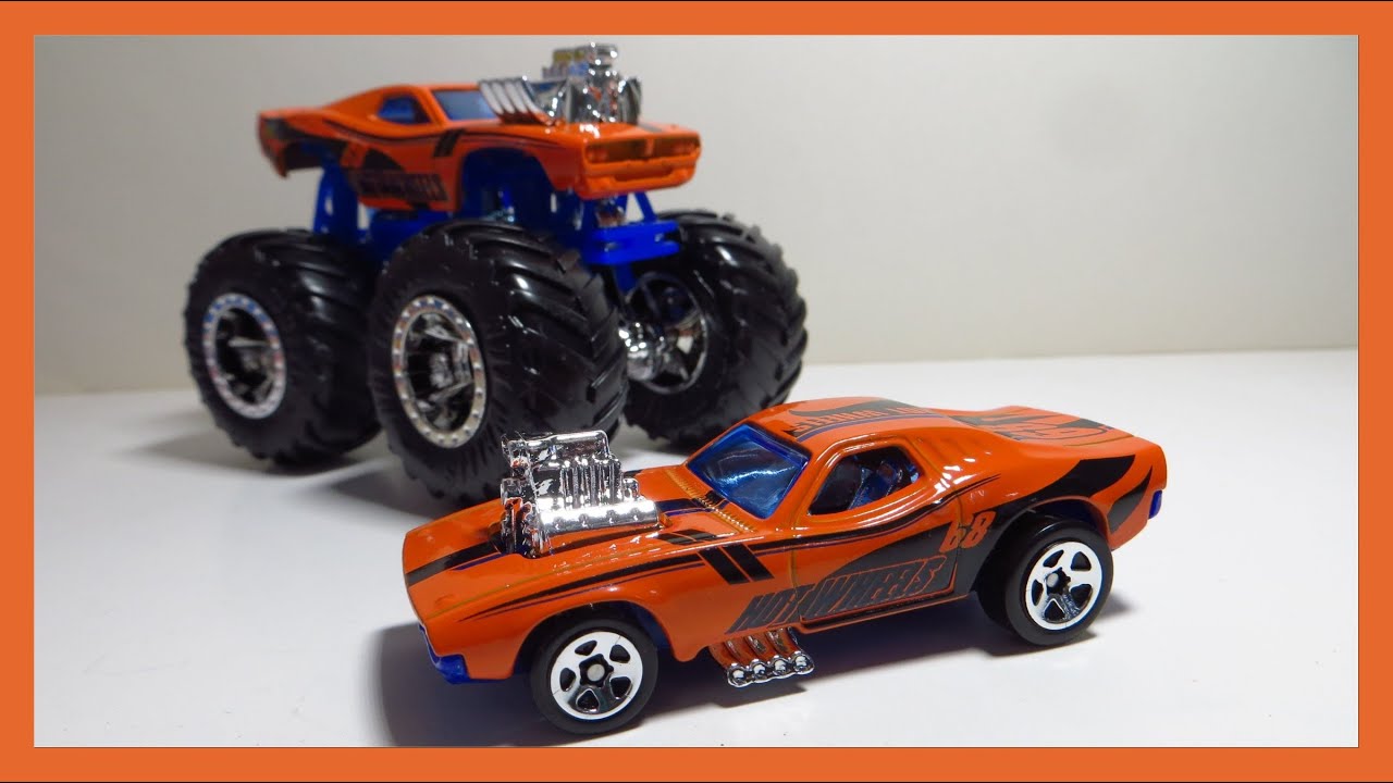 Hot Wheels Monster Trucks Rodger Dodger Easter 2 Pack - YouTube