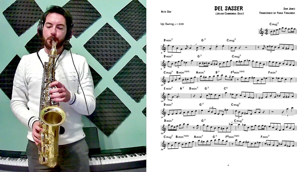 Del Sasser/Sam Jones. Julian "Cannonball" Adderley - Transcribed by ...