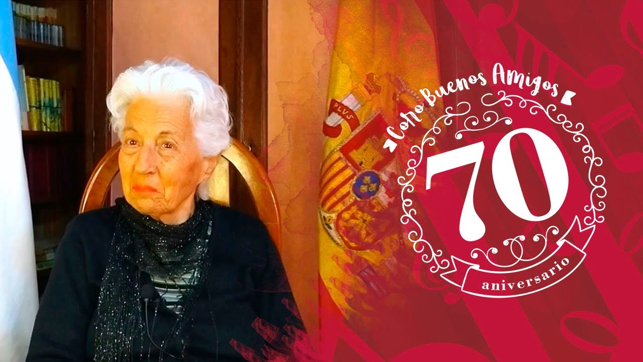 Entrevista a Mabel Bianculli: 70 años Coro Buenos Amigos - YouTube