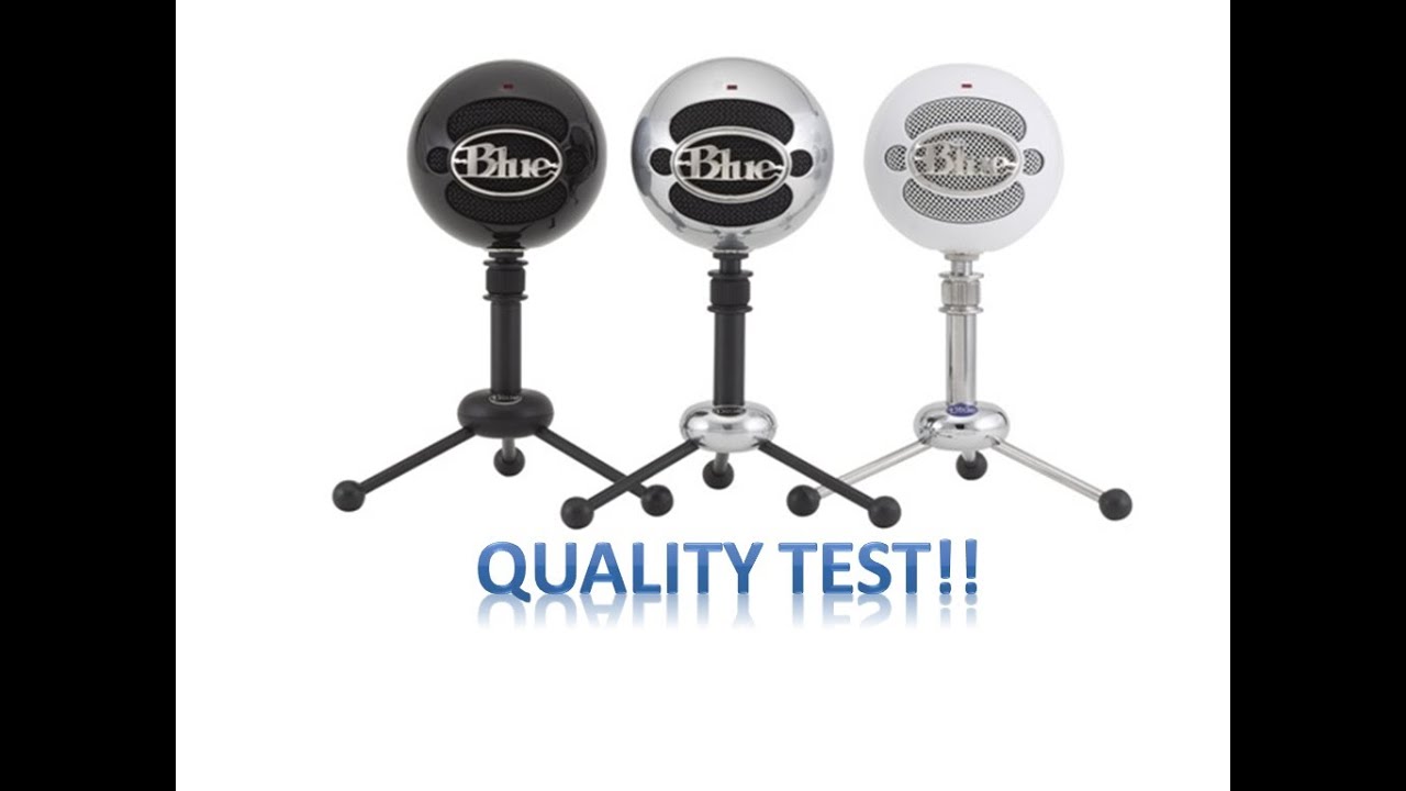 Blue Snow Ball Mic Quality Test Call Of Duty Ghost - YouTube