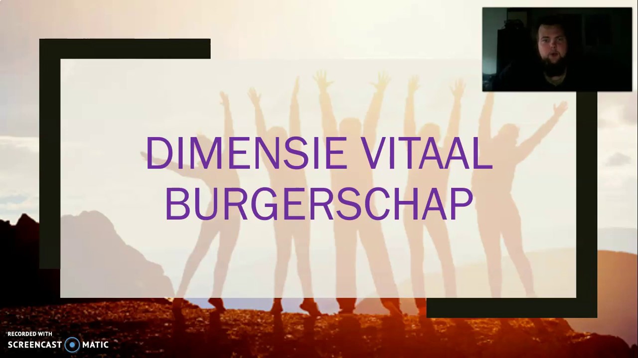 Introductie Dimensie Vitaal Burgerschap - YouTube