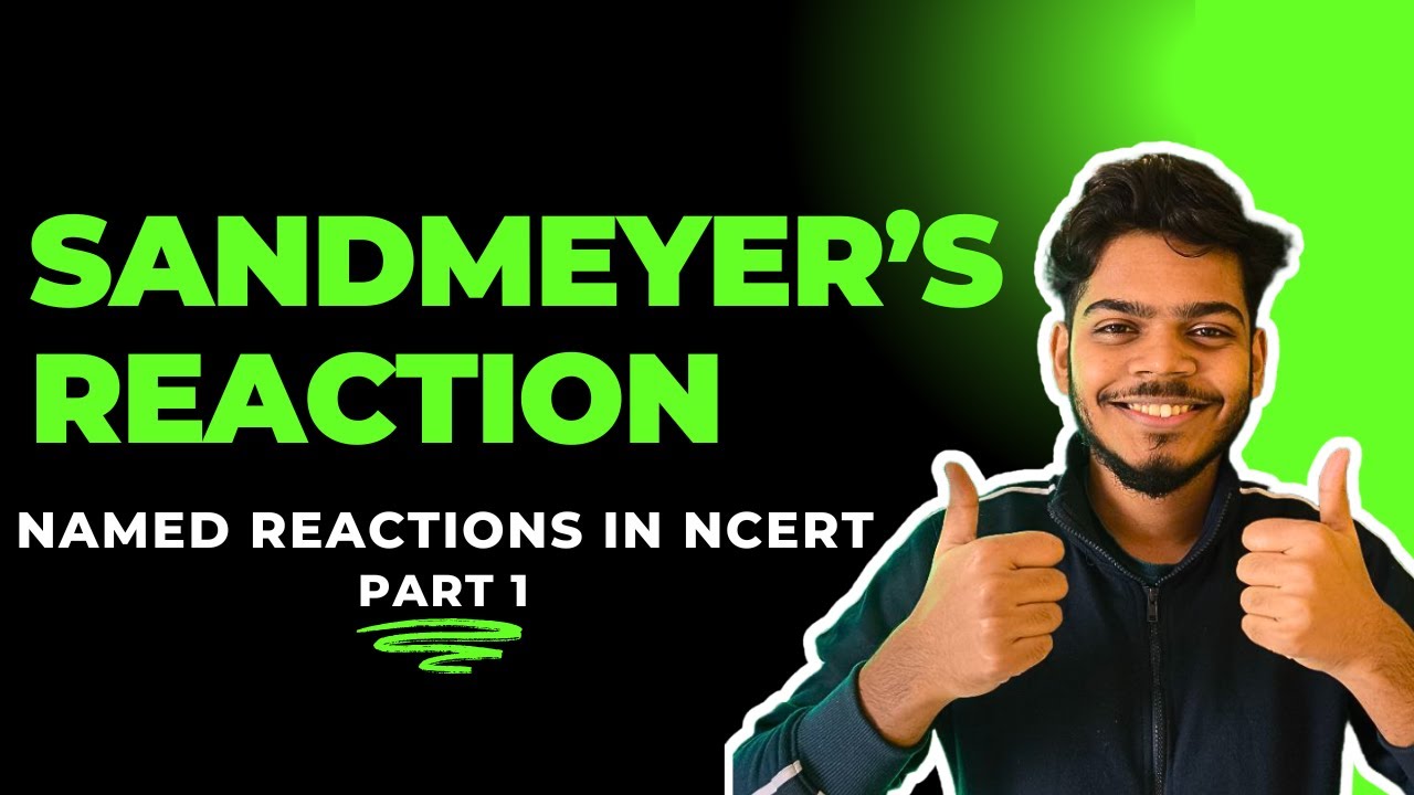 Sandmeyer's reaction | Class 12 Chemistry | Named Reactions in NCERT ...