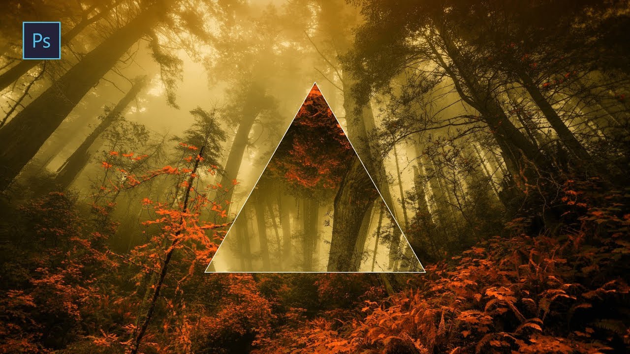 Adobe Photoshop - Geometrik Fotoğraf Efekti Yapma-Making A Geometric ...