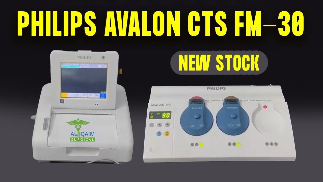 Philips Avalon CTS FM30 | Fetal Monitor / CTG Machine | Refurbrished ...