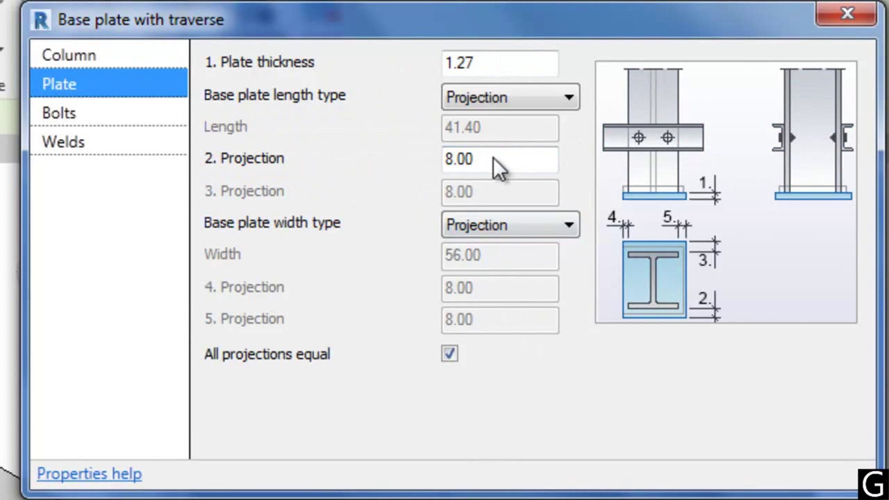Steel Connection Bse Plate with Travers Bolt - YouTube