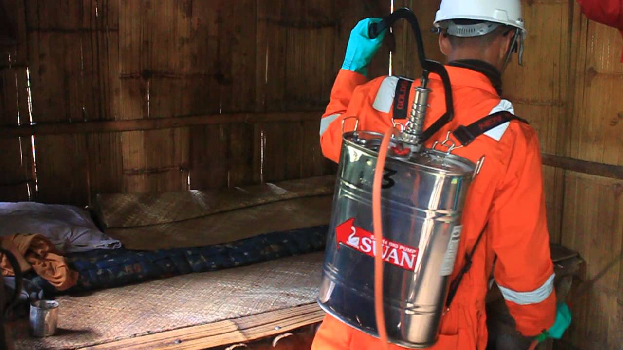 IMCF - Indoor Residual Spraying - YouTube