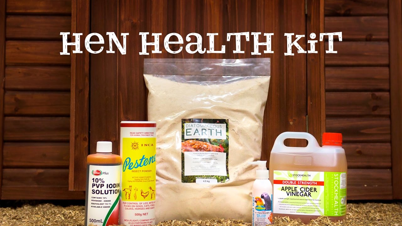 Improve chicken health with The Hen Health Kit - YouTube
