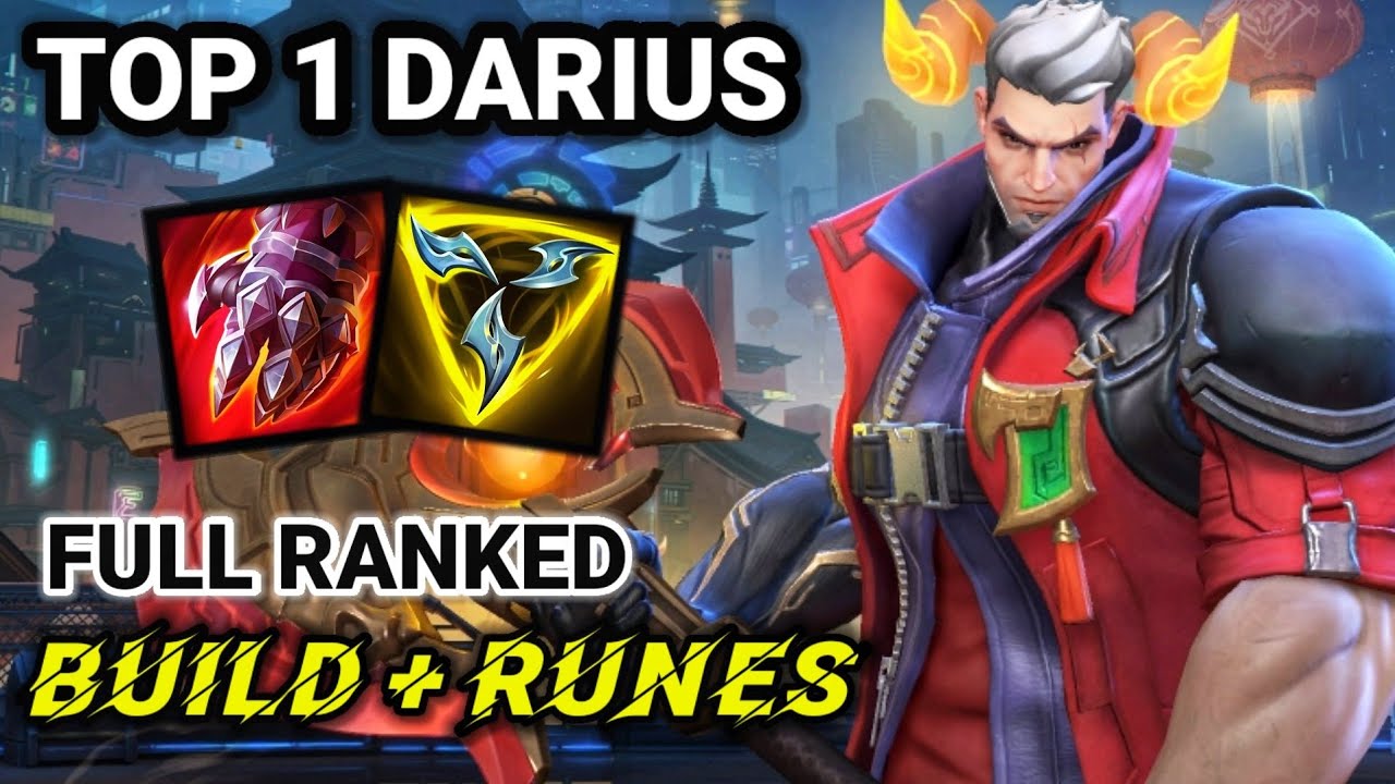 Wild Rift Top 1 Darius - Ranked Full Gameplay - YouTube
