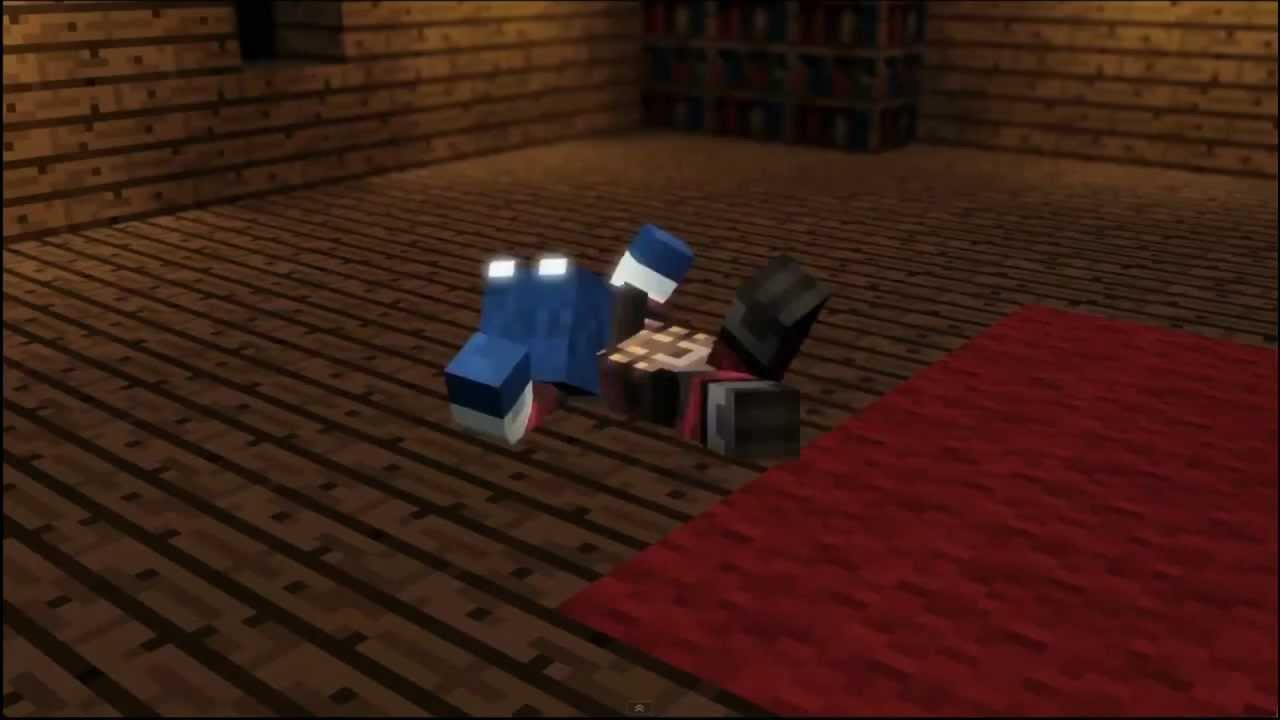 funny minecraft animation! :) Hi GF - YouTube