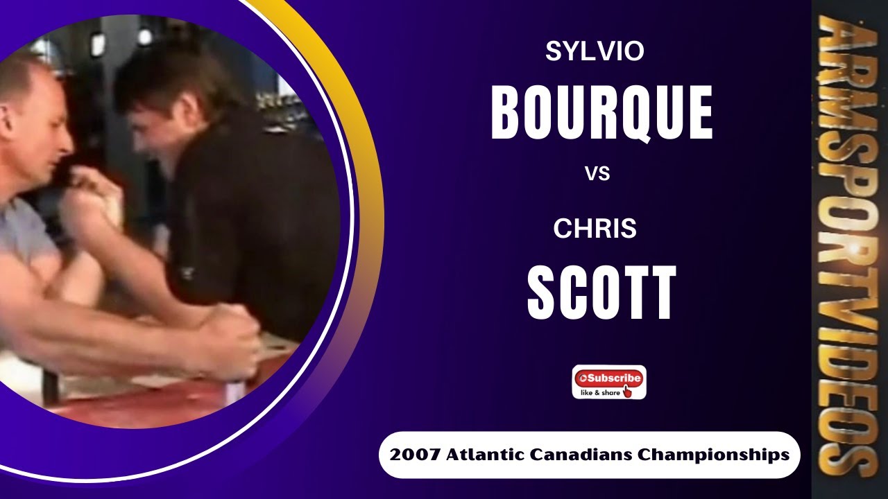 Sylvio Bourque vs Chris Scott - 2007 Atlantics - YouTube