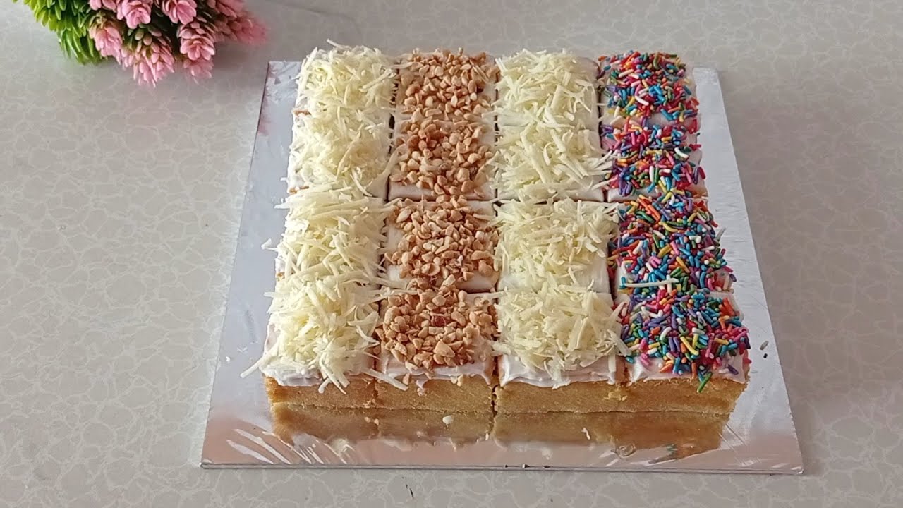 PAKAI CARA INI HASILNYA SUPER LEMBUT || BOLU POTONG METODE ALL IN ONE ...