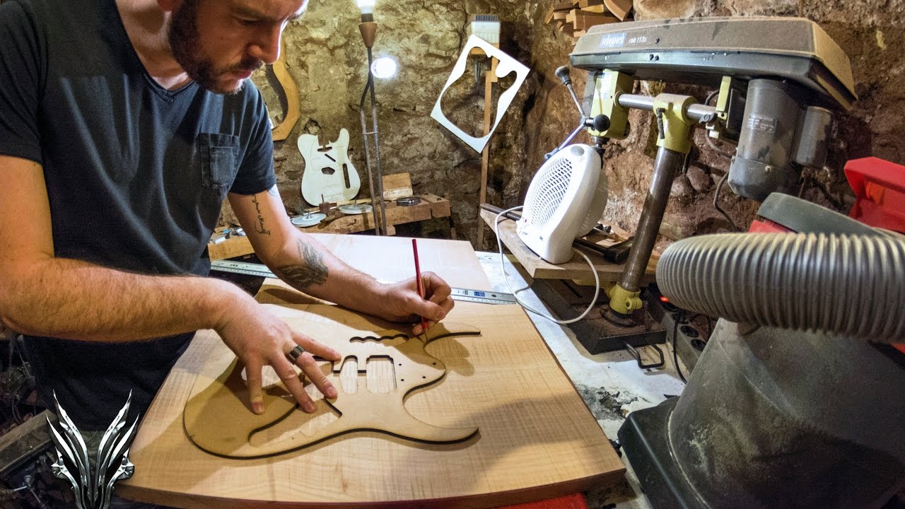 Snug neck joint, not bad for a first 'rough fit' ! :P - YouTube