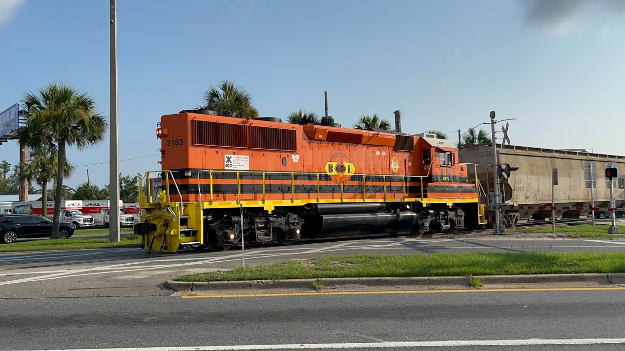 Bay Line Railroad 2183 in Panama City, Florida (July 20, 2023 ...