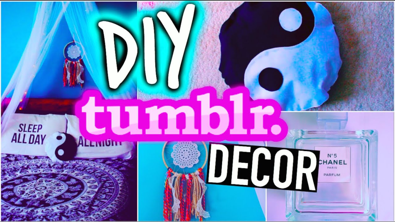 Tumblr Inspired Room Decor with HayleyWi11iams! - YouTube