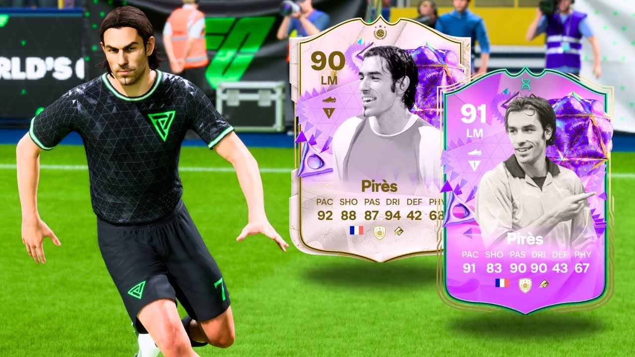 THE ULTIMATE BIRTHDAY ROBERT PIRES PLAYER REVIEW 🔥 FC 24 ULTIMATE TEAM ...