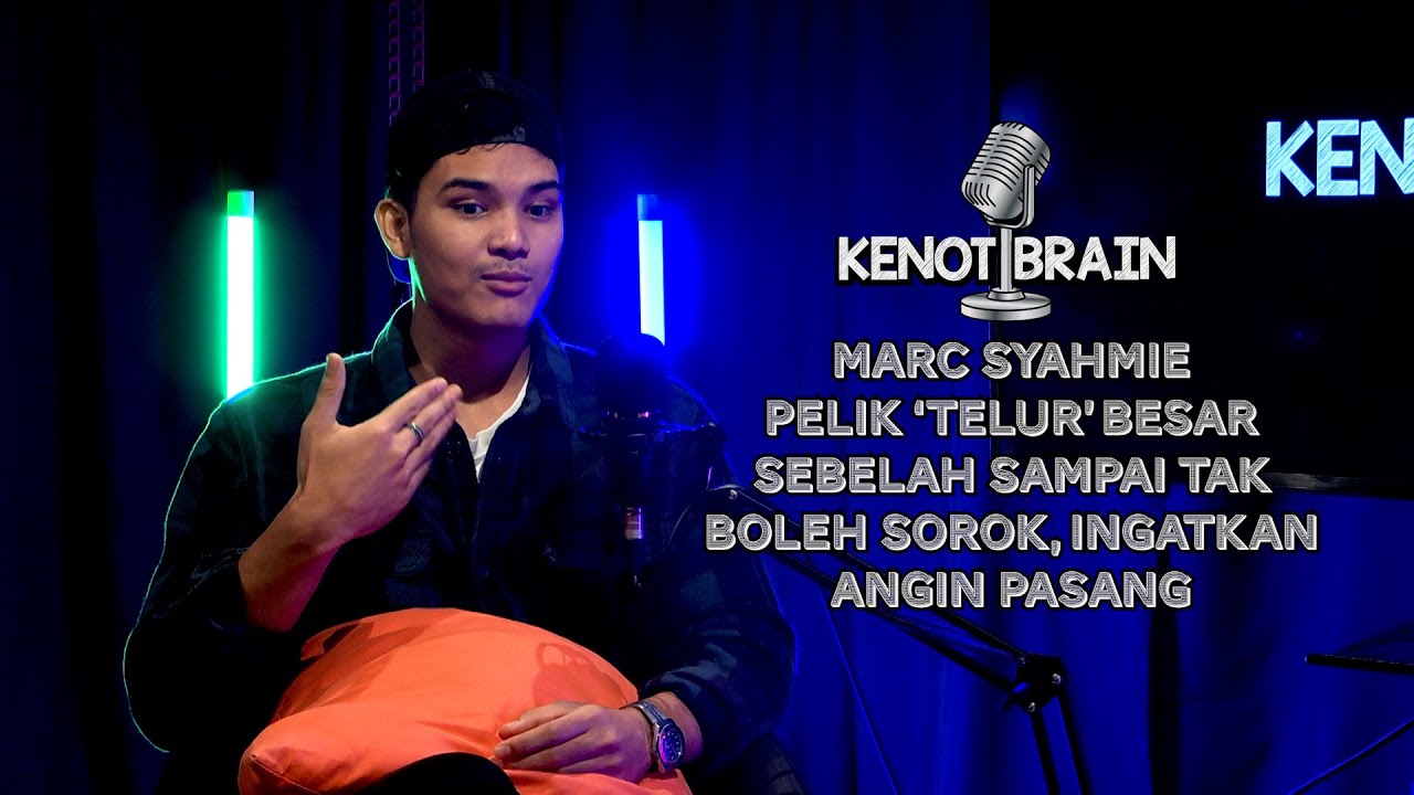 Marc Syahmie pelik ‘telur’ besar sebelah sampai tak boleh sorok ...