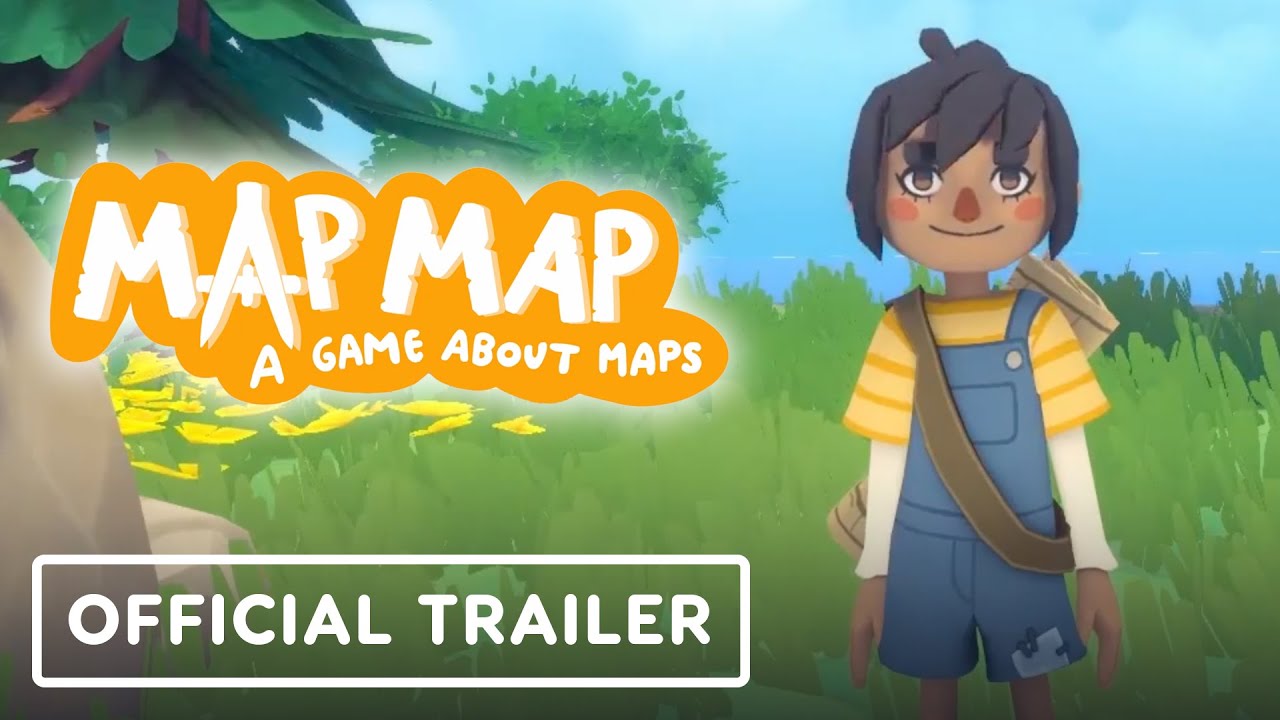 Map Map: A Game About Maps - Official Reveal Trailer | Wholesome Direct ...