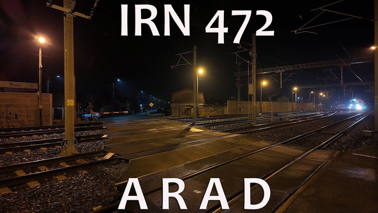 IRN 472 (Bucuresti Nord - Budapest Keleti) in Arad Central Station. IRN ...