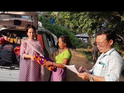 Tini Amarpur RD block under East sarbong vc oh brick soling lama kta ...