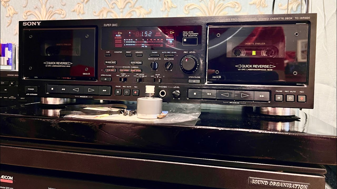 Sony TC-WR820. Возврат к истокам - YouTube