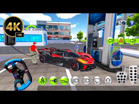3D Driving Class New Car Game play - Gas Station New Sport Car ...