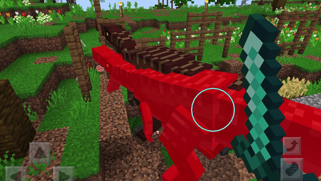 Minecraft Dinosaur Age - Ep 1 - taming a Suchomimus - YouTube