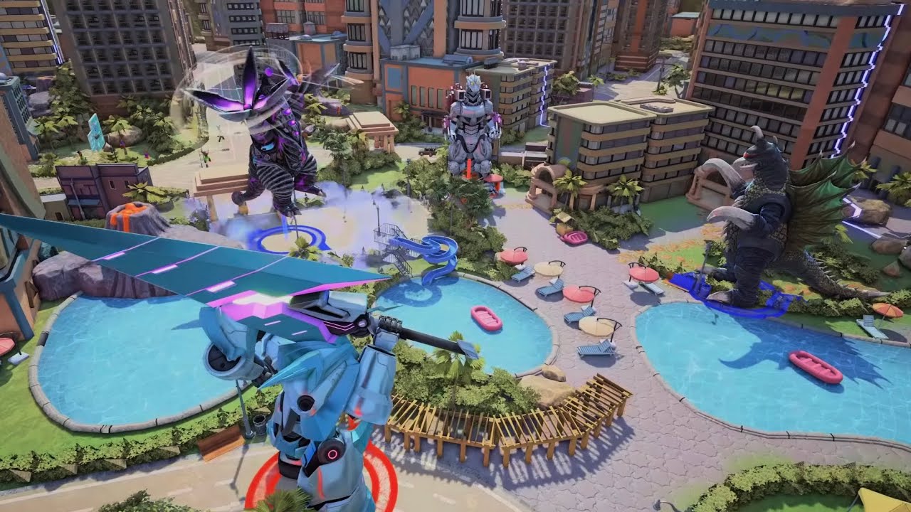 GigaBash | Mechagodzilla and Thundatross vs Gigan and Pipijuras (4K ...