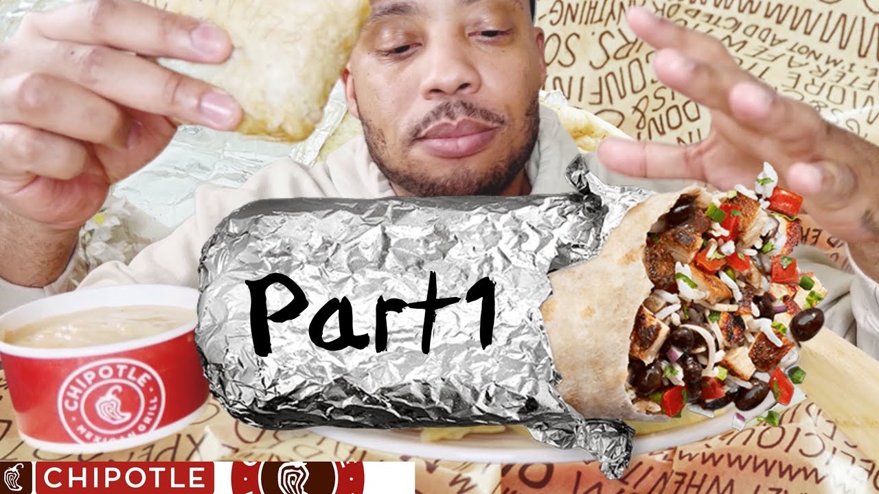 My First Time Eating CHIPOTLE Burritos (PART 1) - YouTube