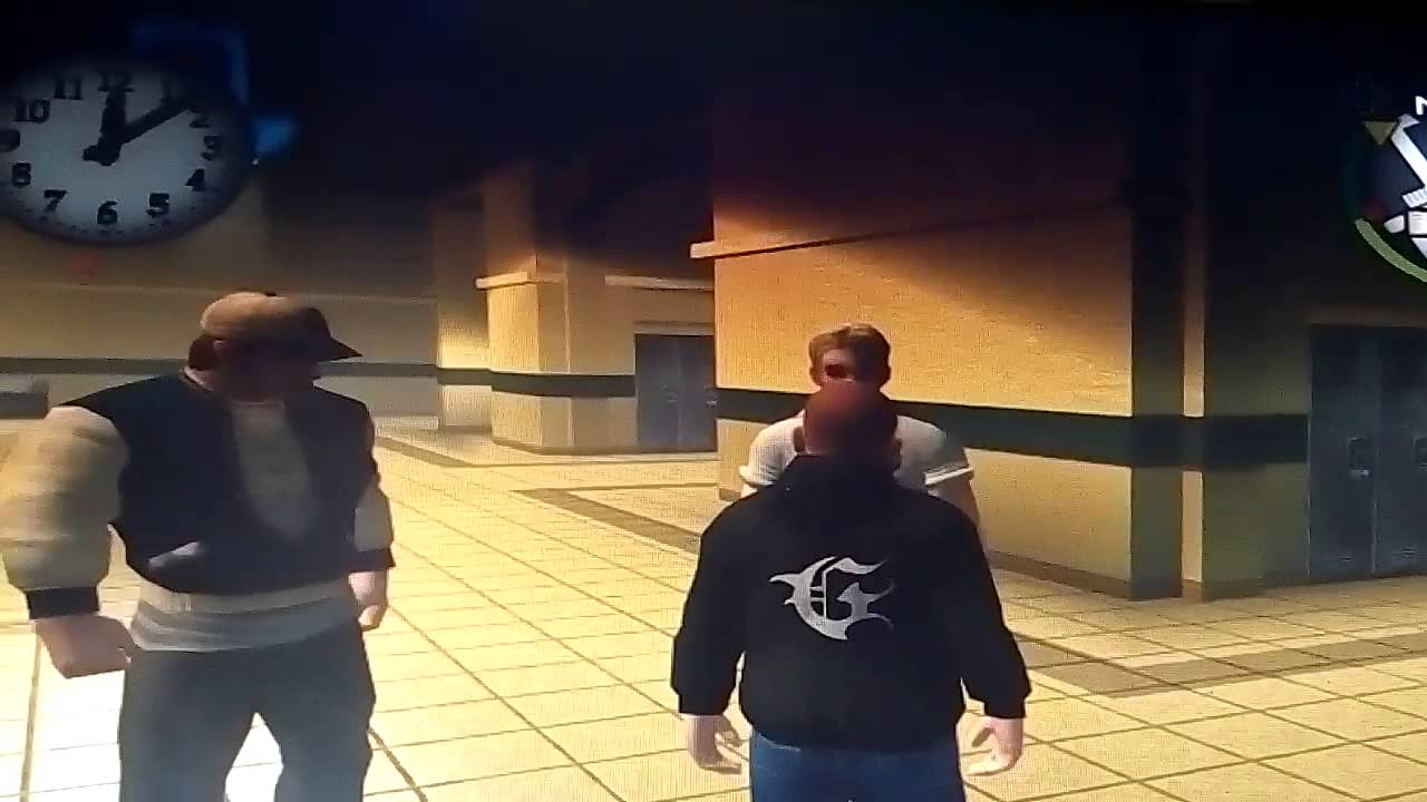 Bully Glitch: gay kiss - YouTube