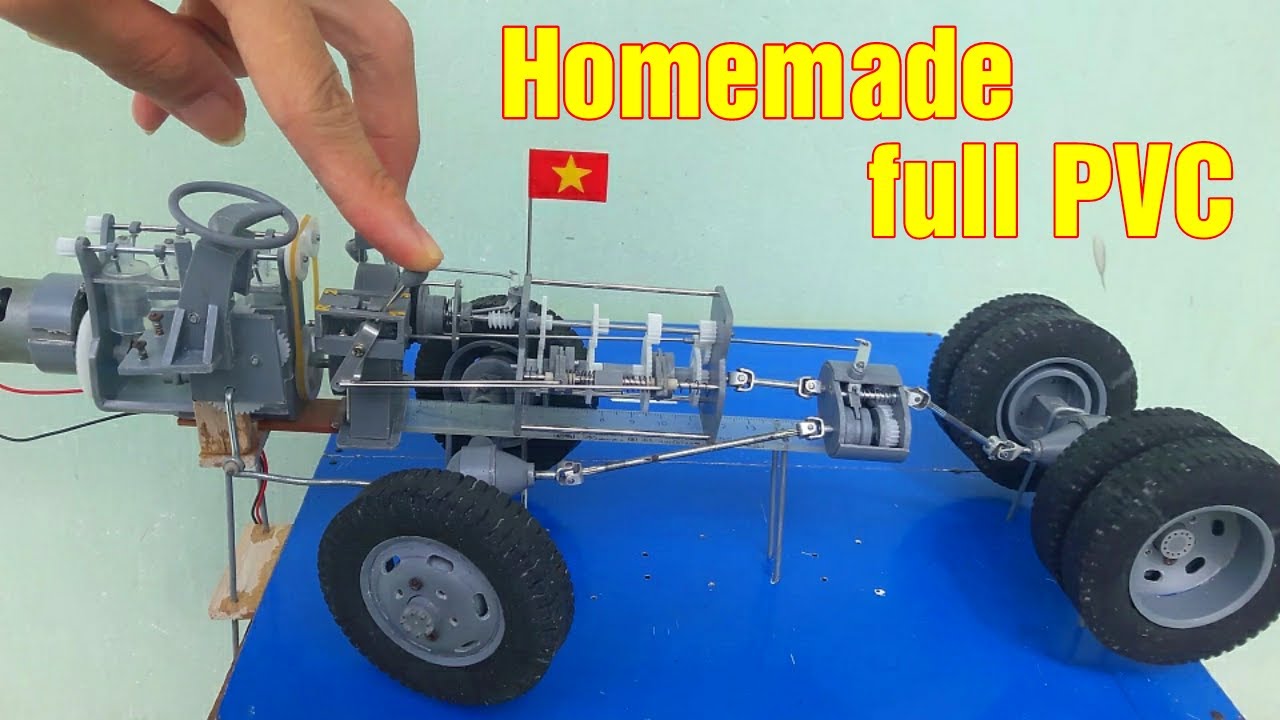 Model Homemade Full PVC | Vang Hà - YouTube