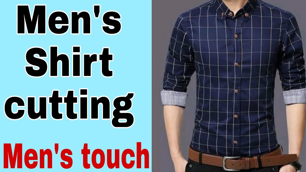 Men's Shirt cutting | Shirt cutting simple method | How to cut Shirt ...