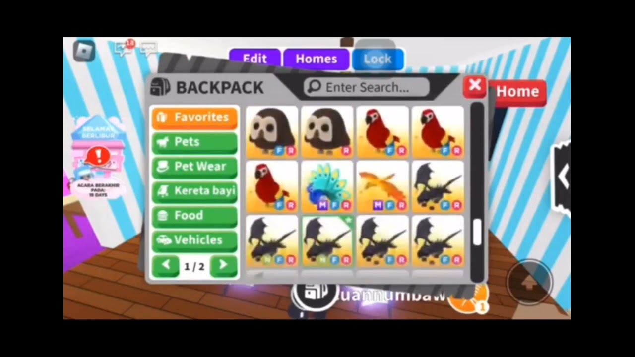 My adopt me inventory! - YouTube