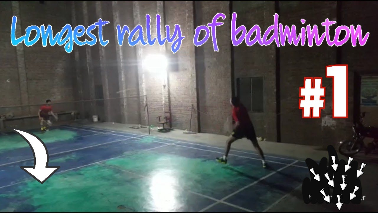 Longest rally in the history of badminton - YouTube