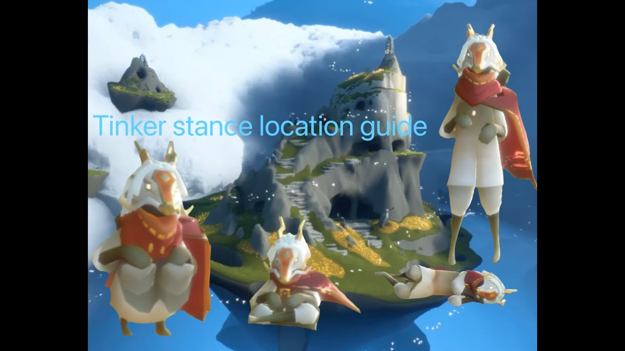 Tinker pose location guide// sky: children of the light - YouTube