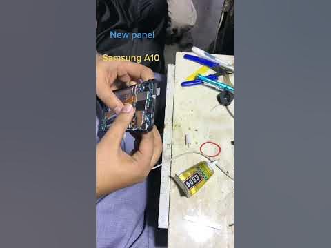 Samsung A10 panel change - YouTube