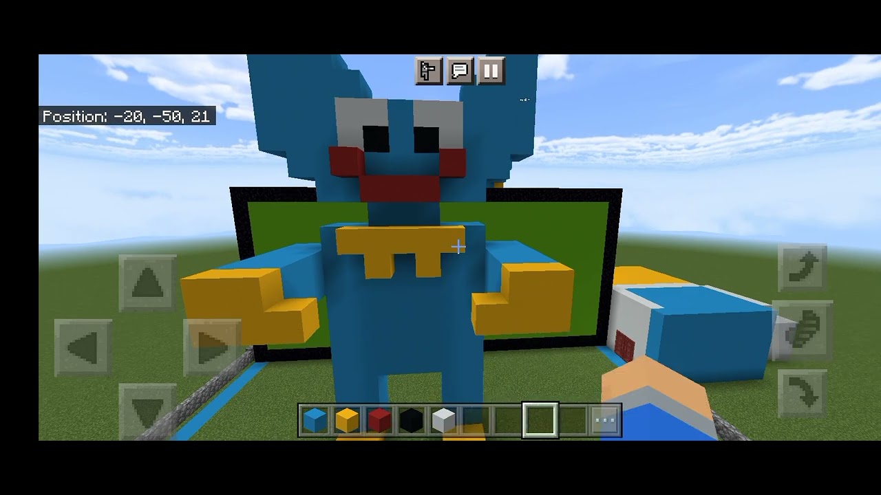 aku build battle bareng temen tapi di minecraft tema:project playtime ...