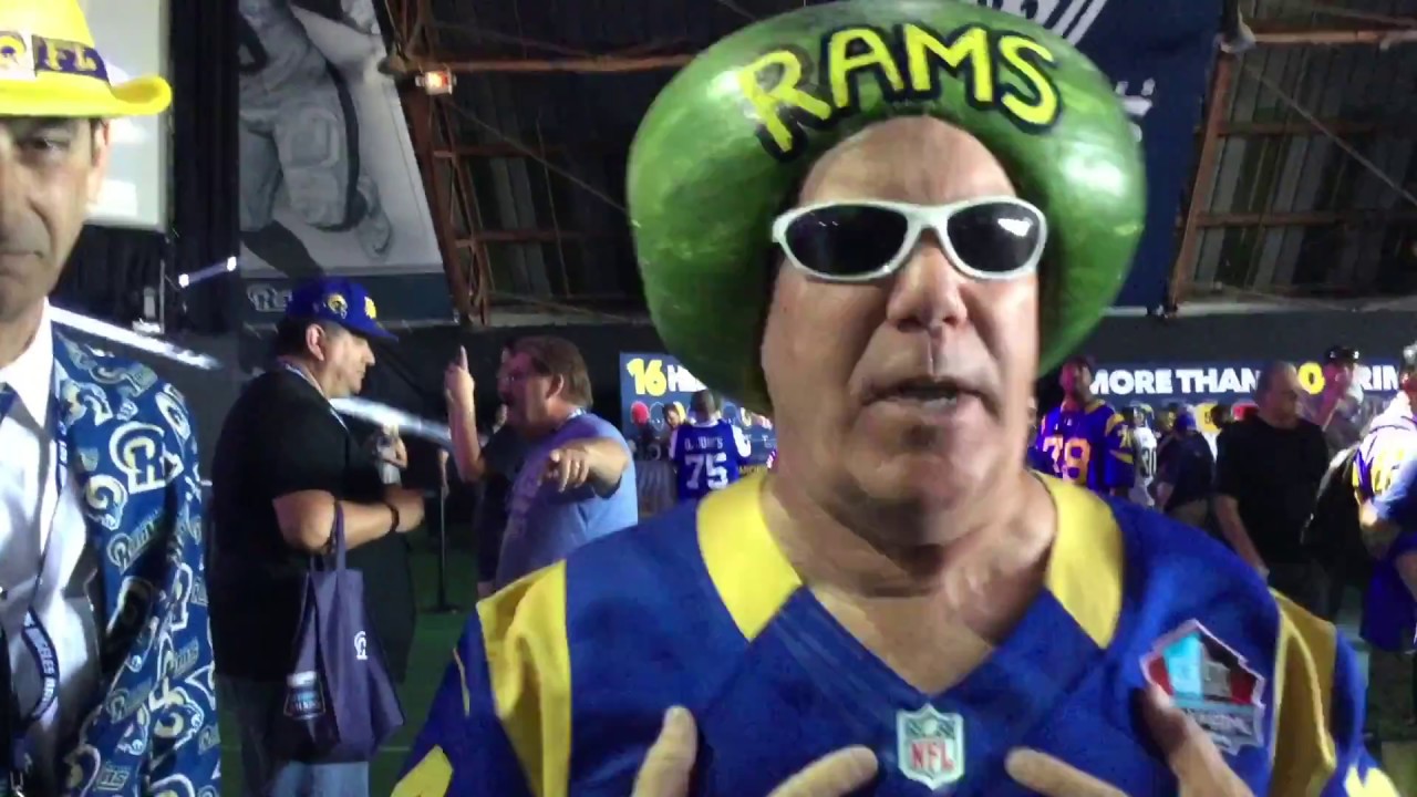 LA Rams Draft Party - 2017 NFL Draft - off the hook! - YouTube