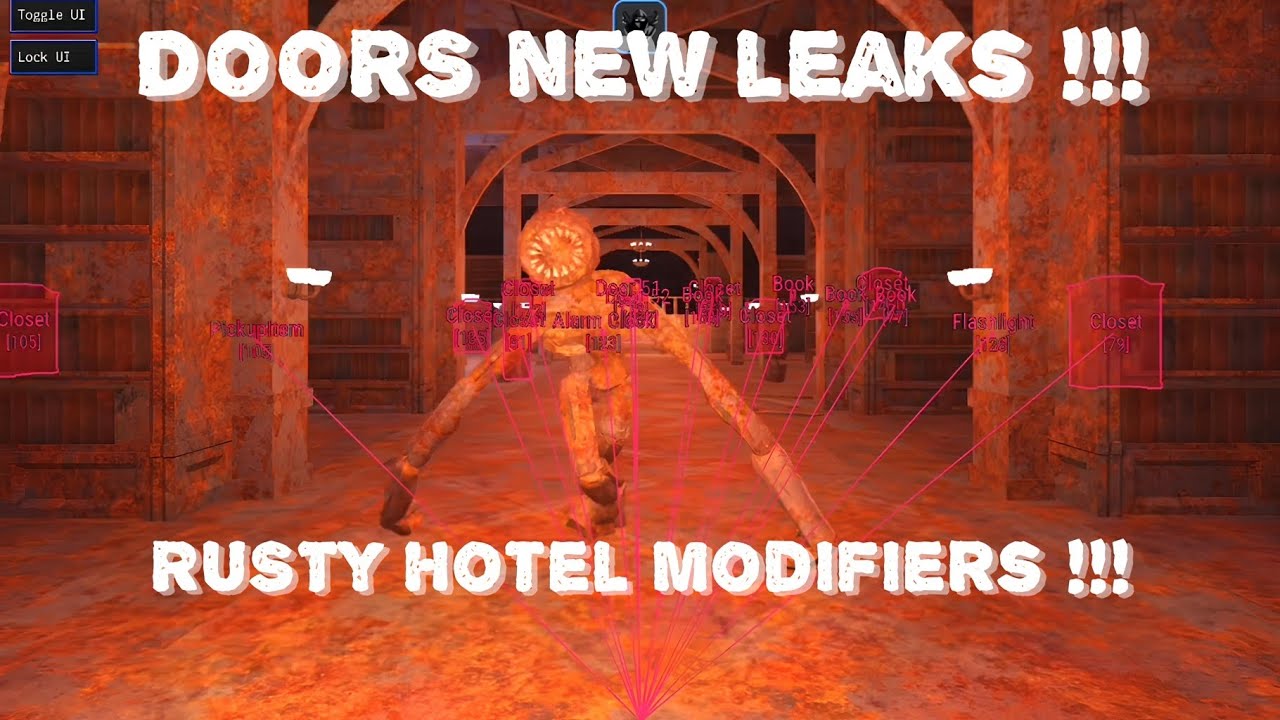 Roblox Doors Leak: New Rusty Hotel Modifier leaked by LSPLASH - YouTube