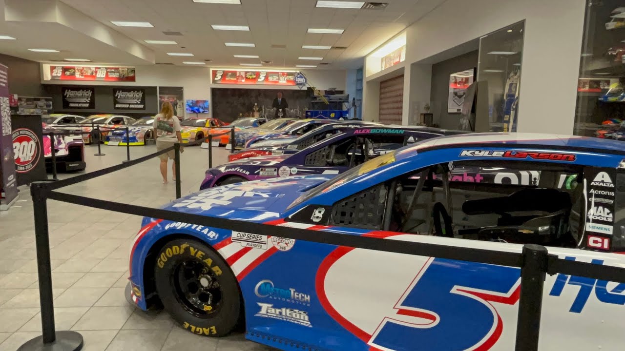 Hendrick Motorsports Team Museum And Race Shop Tour 2025 - YouTube