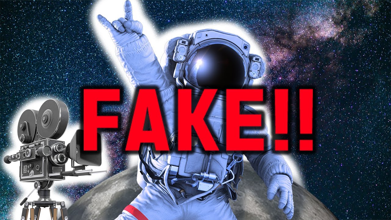 PROOF OF FAKE MOON LANDING!! - YouTube