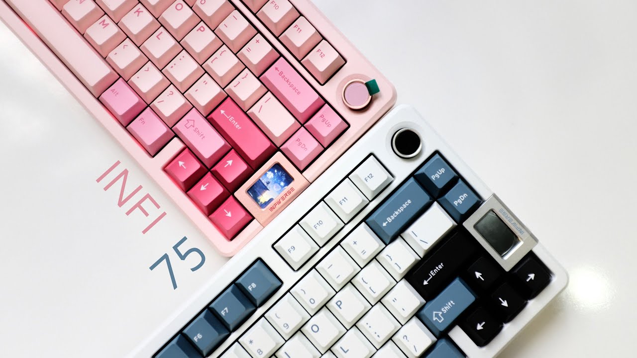 Inside of INFI75 - The best stock typing sound - YouTube