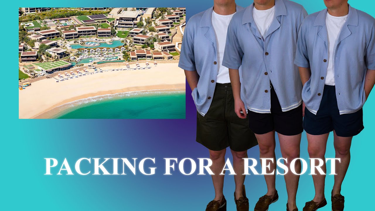 How to Pack for a 5-Day Resort Holiday - Mens Guide - YouTube