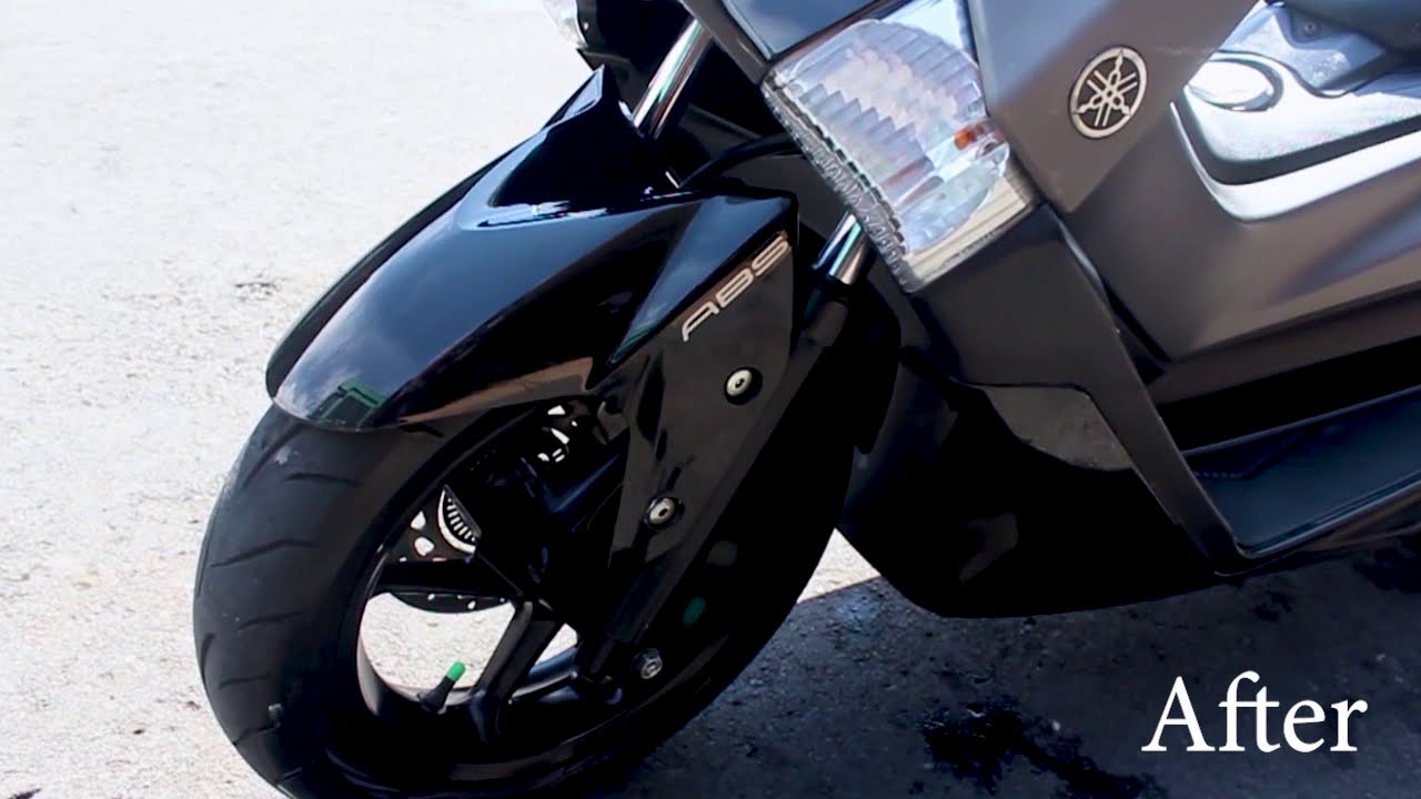 YAMAHA Nmax nano ceramic coating - YouTube