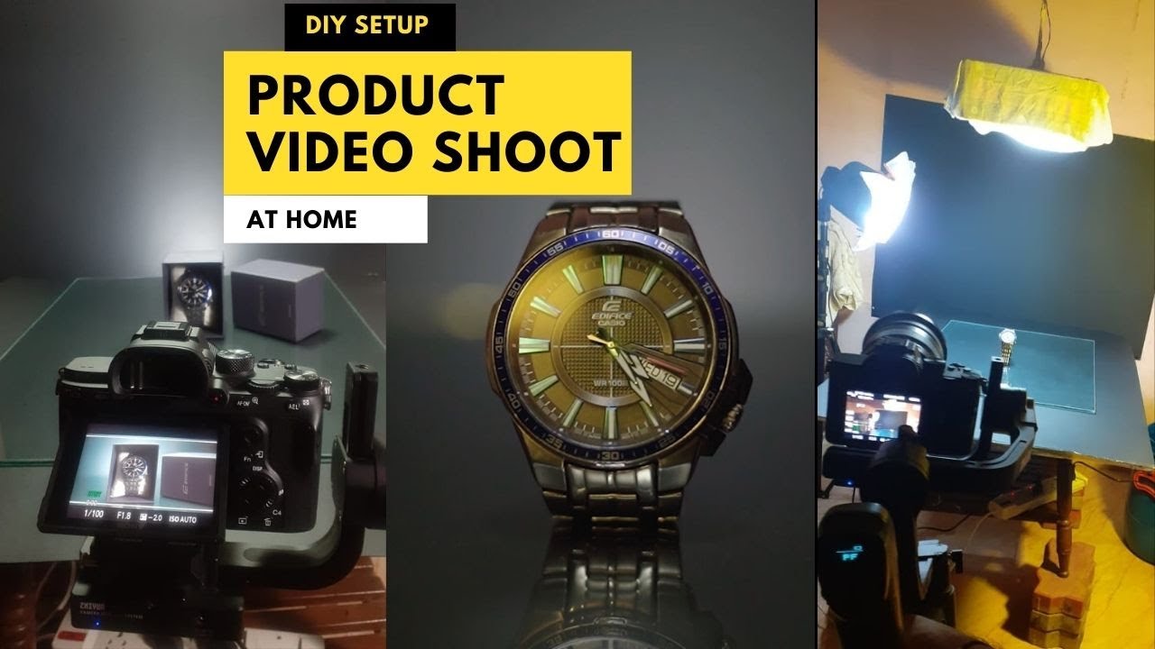 Watch Product Video Shoot at Home | DIY setup - YouTube