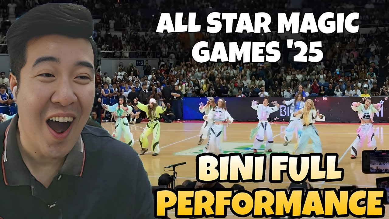 BINI Star Magic All Star Games 2025 Full Performance [4k Quality] #bini ...